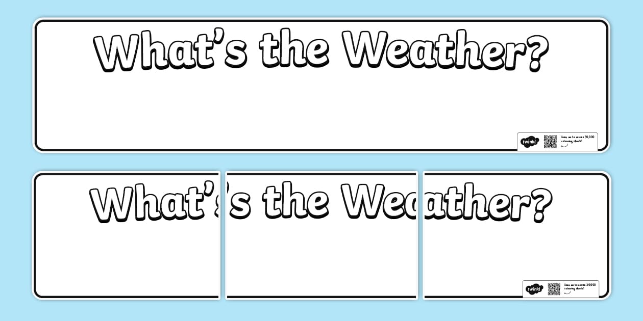 What's the Weather? Collaborative Drawing Display Banner