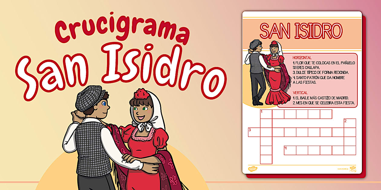 Crucigrama: San Isidro
