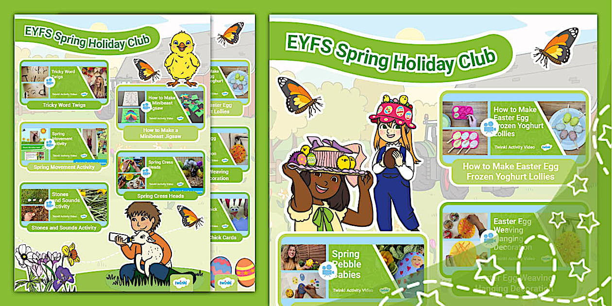 EYFS Spring Activity Videos