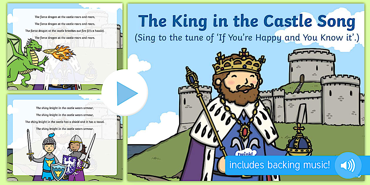 The King in the Castle Song PowerPoint (teacher made)