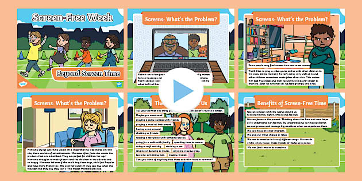 Screen-Free Week Whole-School Assembly Pack (teacher made)