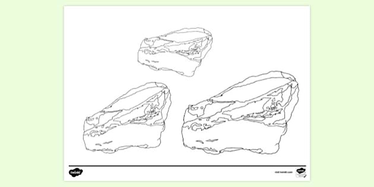 Metamorphic Rocks Marble Colouring | Colouring Sheet