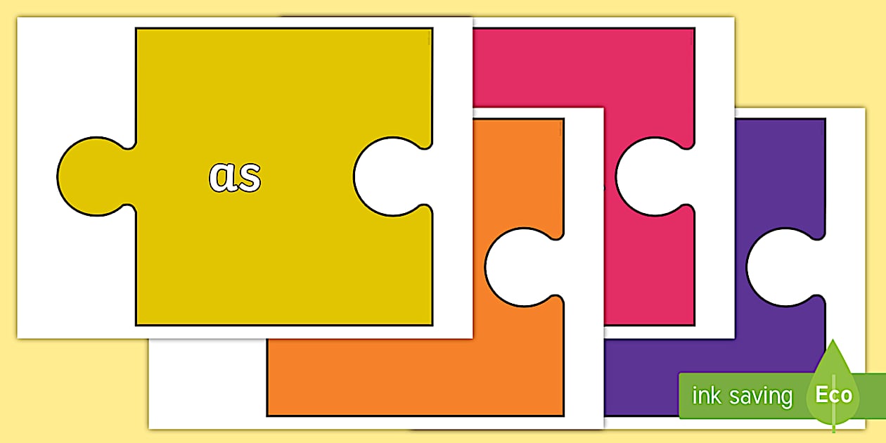Conjunctions On Jigsaw Pieces (teacher made) - Twinkl