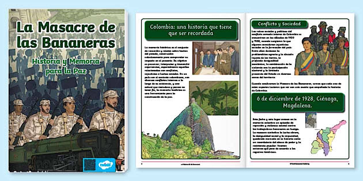 eBook La Masacre de las Bananeras (teacher made) - Twinkl