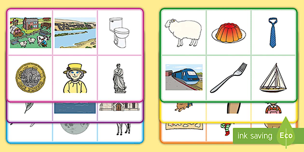 Phonics Games EYFS | Phonics Bingo Games - Twinkl