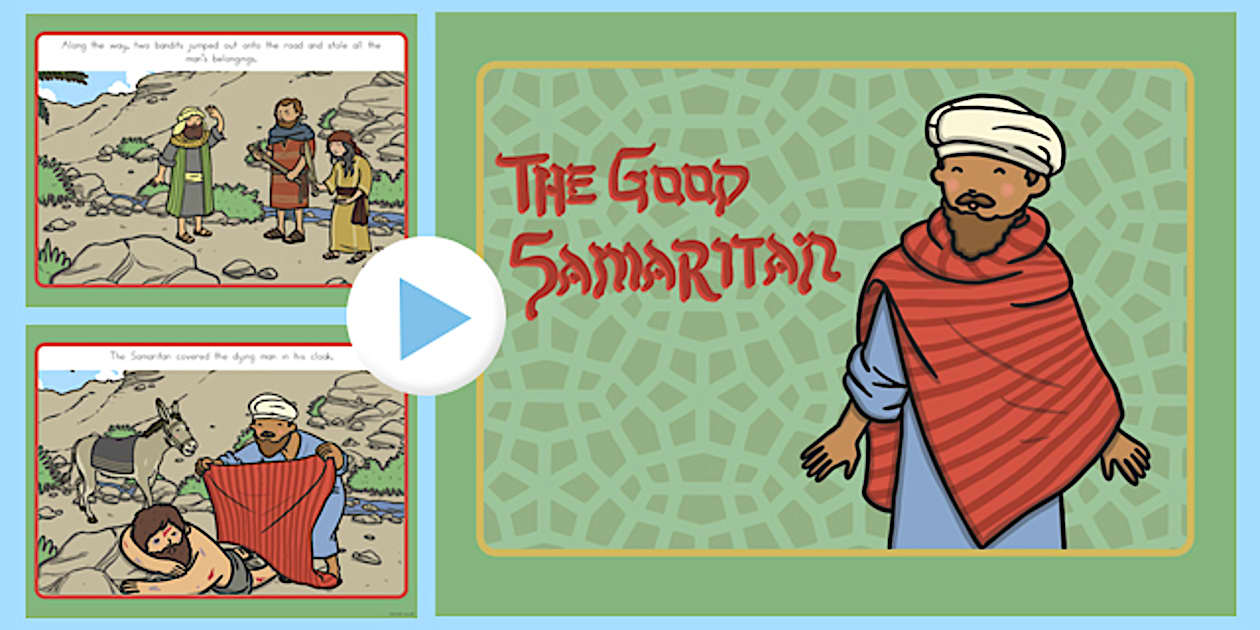 The Good Samaritan PowerPoint | Christian Ed. | Twinkl USA