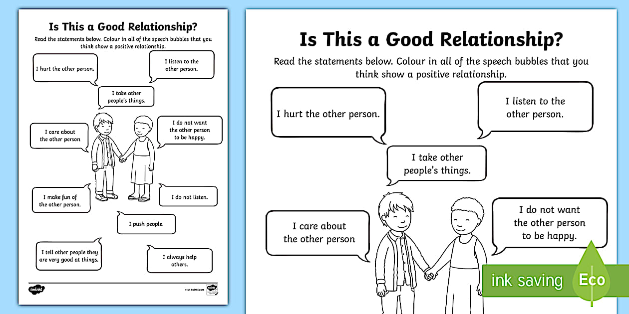 Respectful Relationships Worksheets | Twinkl Australia