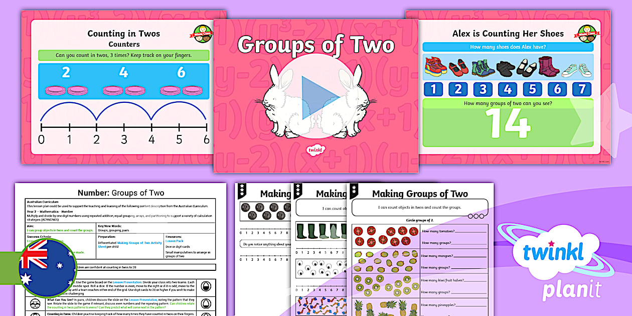 Year 2 Number: Multiplying and Dividing by Two Lesson 1
