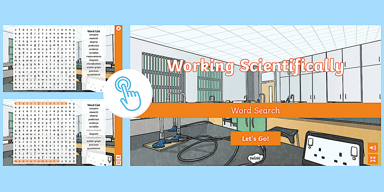 Working Scientifically UKS2 Word Search | Twinkl Go!