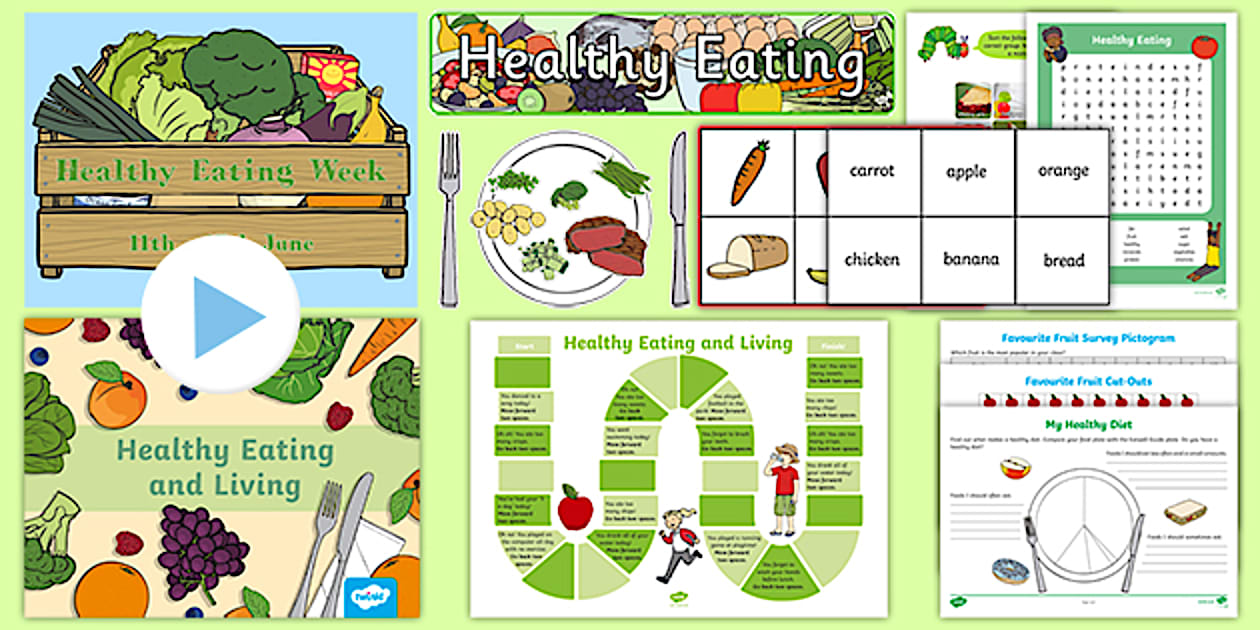 Healthy Eating Week Activities Pack (teacher made) - Twinkl
