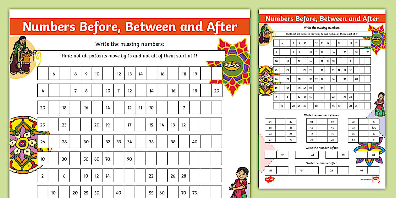 FREE! - Diwali 2024 Special Math Grid Activity - Twinkl