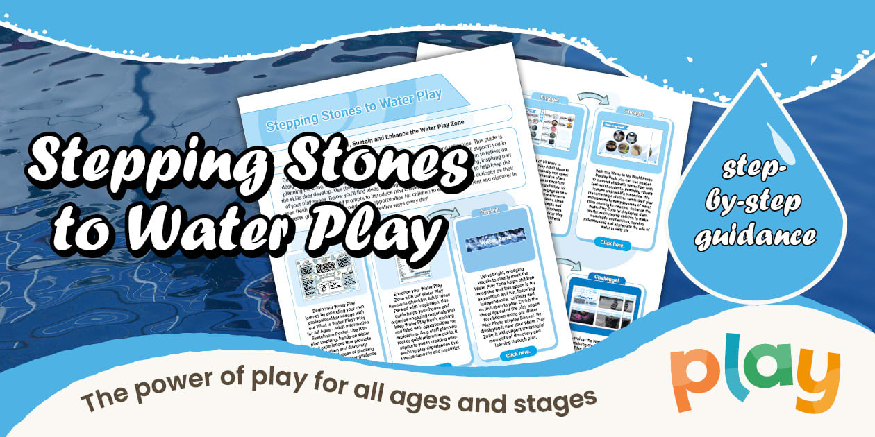 Stepping Stones to Water Play FREE Interactive PDF