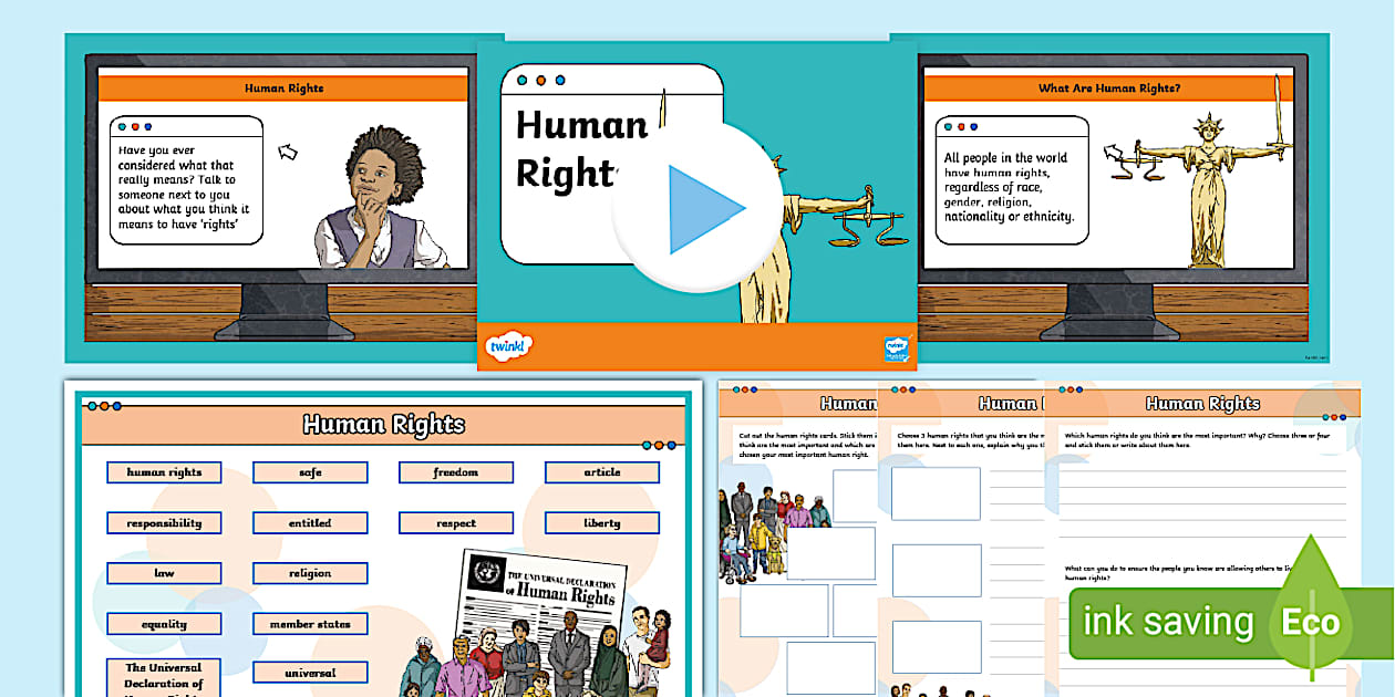 UKS2 Human Rights Teaching Pack (teacher made) - Twinkl
