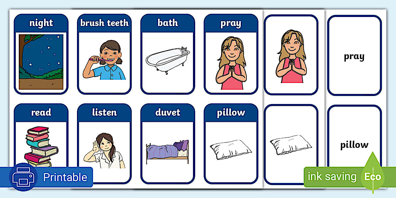 Life at Night - word cards (teacher made) - Twinkl