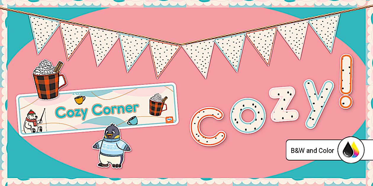 Cozy Corner Bulletin Board Pack (teacher made) - Twinkl