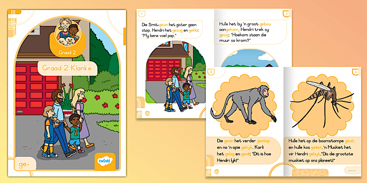 Graad 2 Klanke ge- e-boek (Teacher-Made) - Twinkl