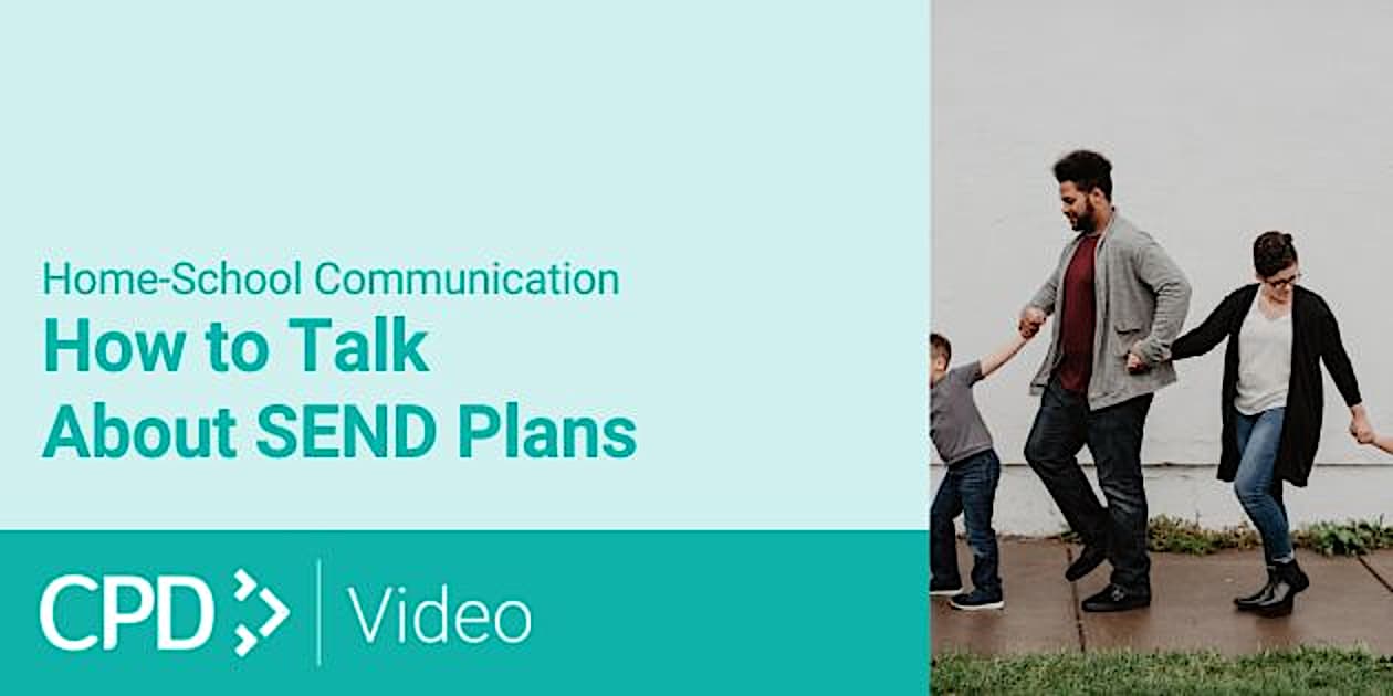 Talking About SEND Plans Home School Communication CPD Video