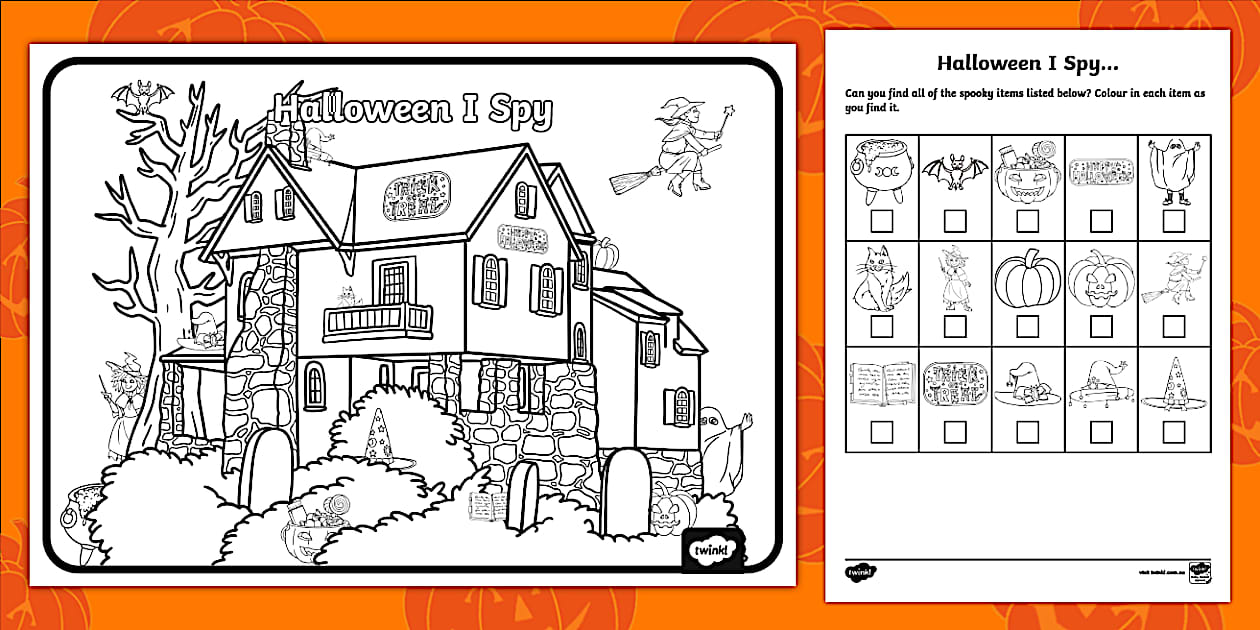 Halloween I Spy