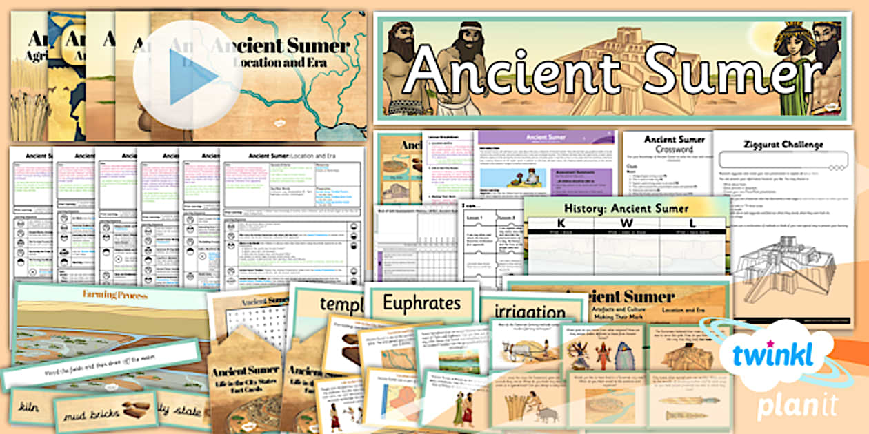 History: Ancient Sumer UKS2 Unit Pack (teacher made)