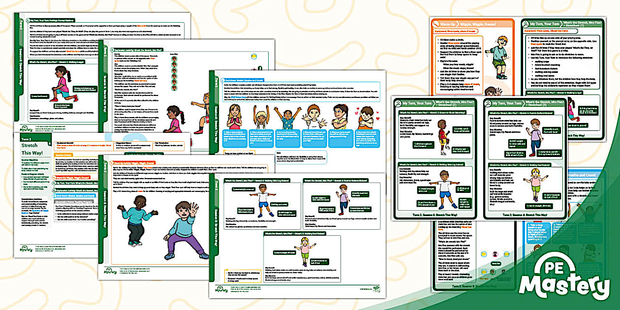 PE Mastery: Stretch this Way! - Mindful Movement in Nursery