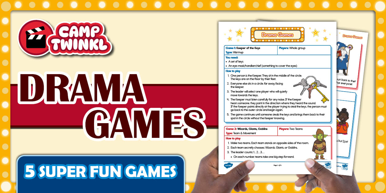 Primary Drama Games