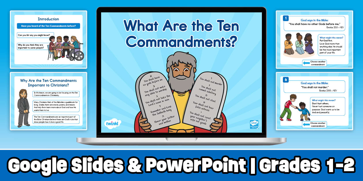 The Ten Commandments Google Slides & PowerPoint