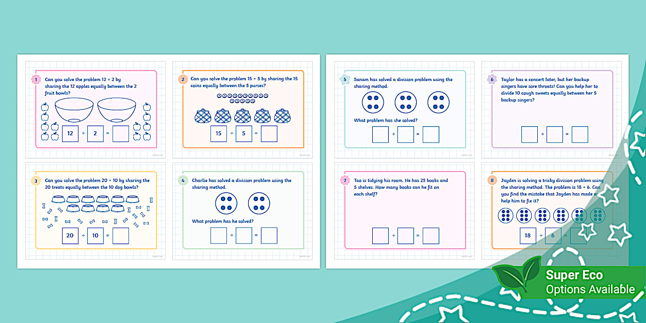 Division: Challenge Cards (Ages 5 - 6) (profesor hizo)