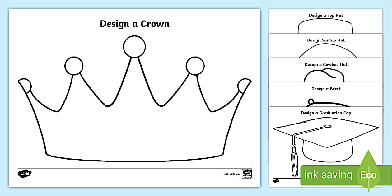 Design a Hat Template | EYFS and KS1 (teacher made) - Twinkl