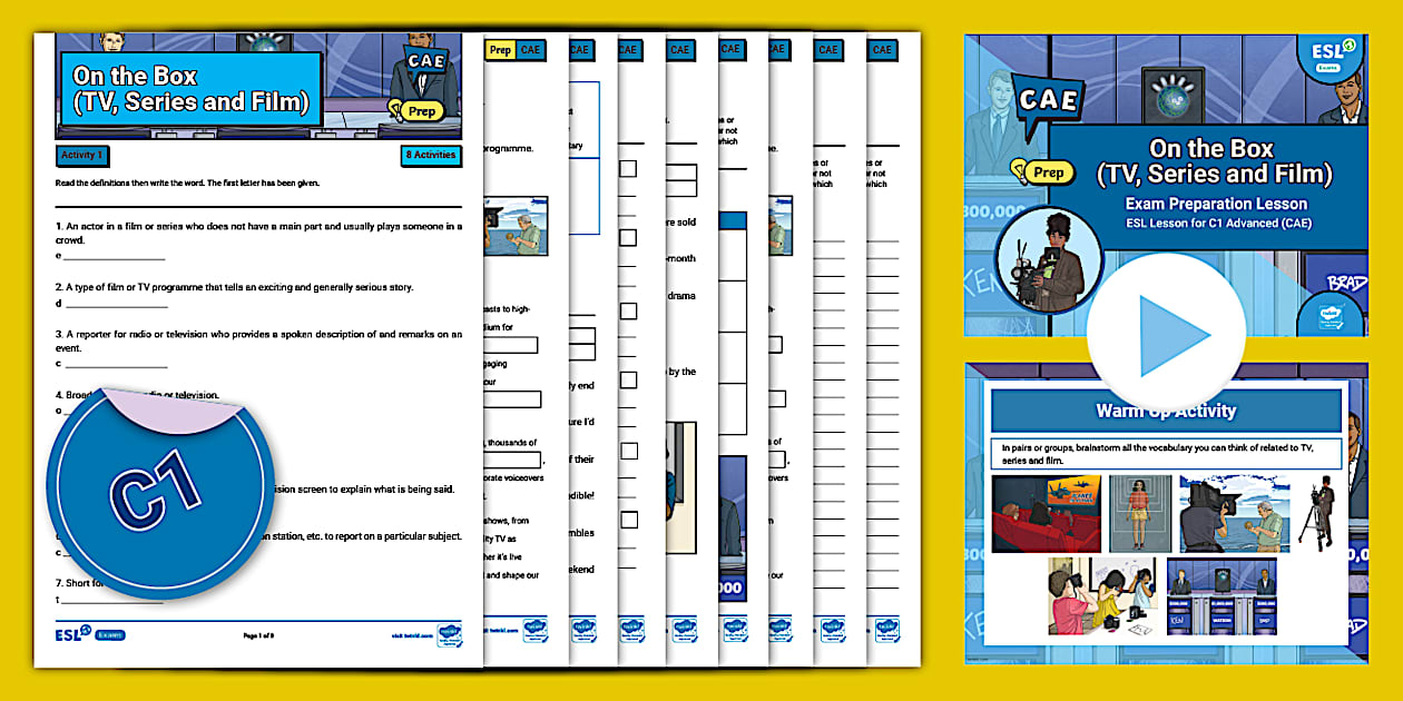 C1 Advanced (CAE) - Prep Lesson (teacher made) - Twinkl