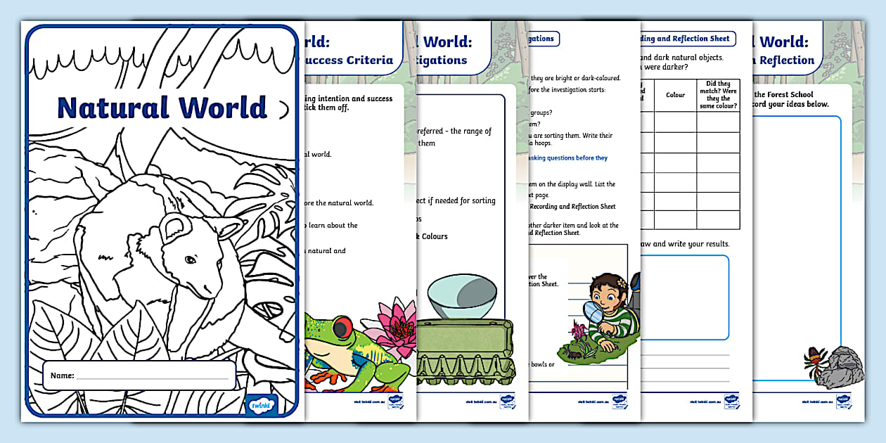 Natural World Concept Book