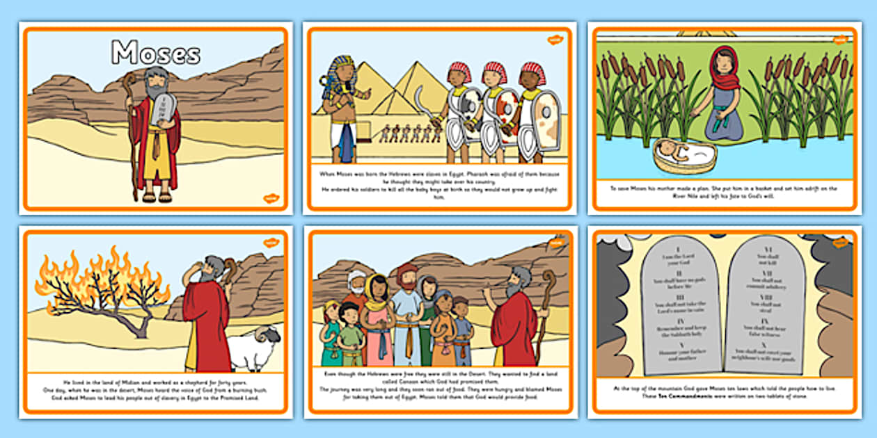 Cursive Moses and aaron Storyboard (creat de profesori)