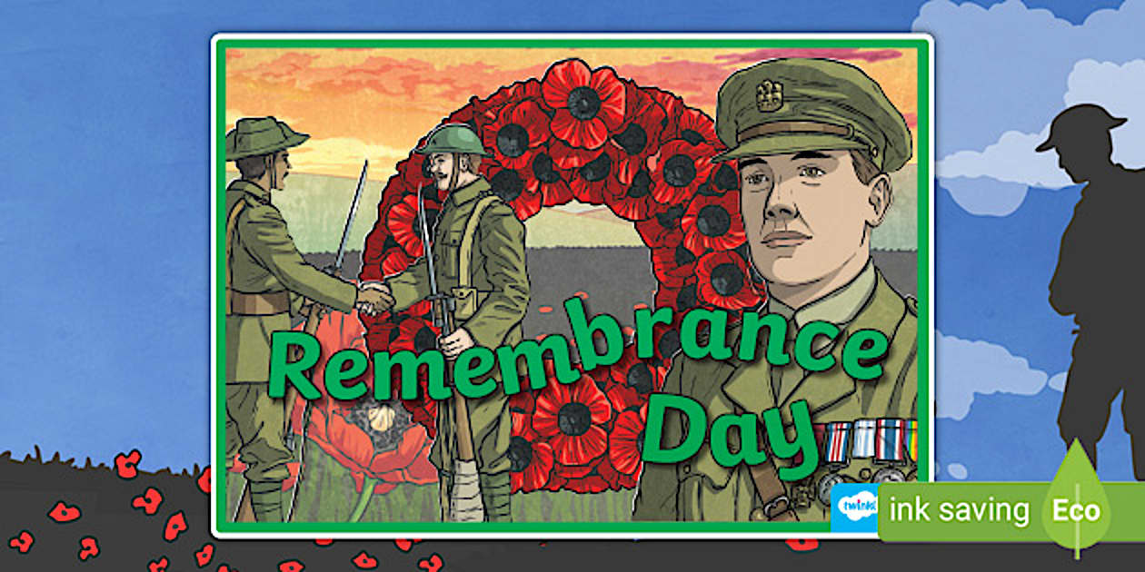 Remembrance Day Display Poster (teacher made) - Twinkl