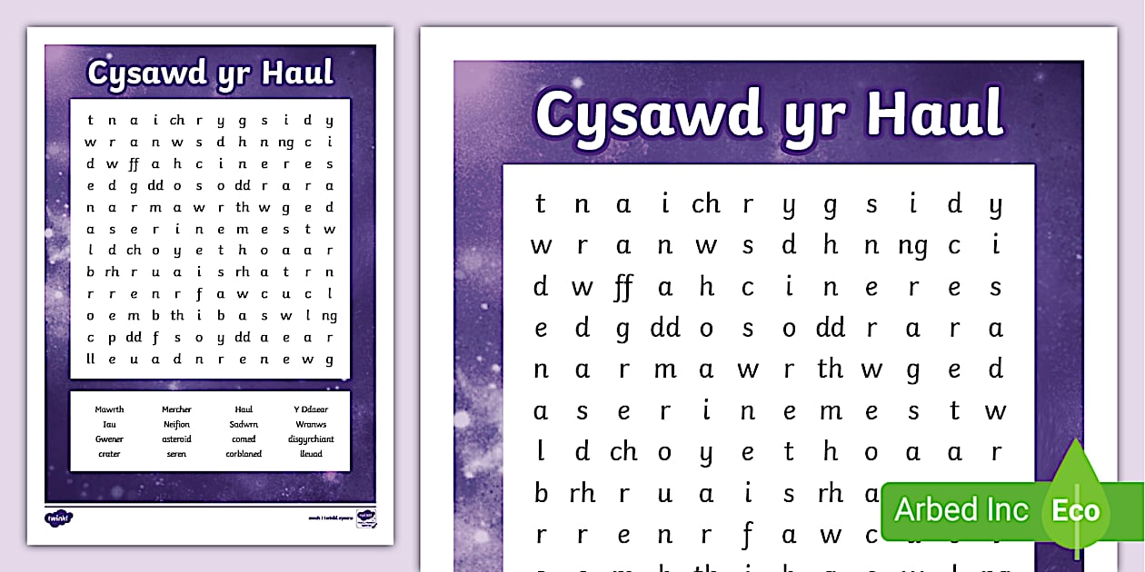 Chwilair Cysawd yr Haul (Teacher-Made) - Twinkl