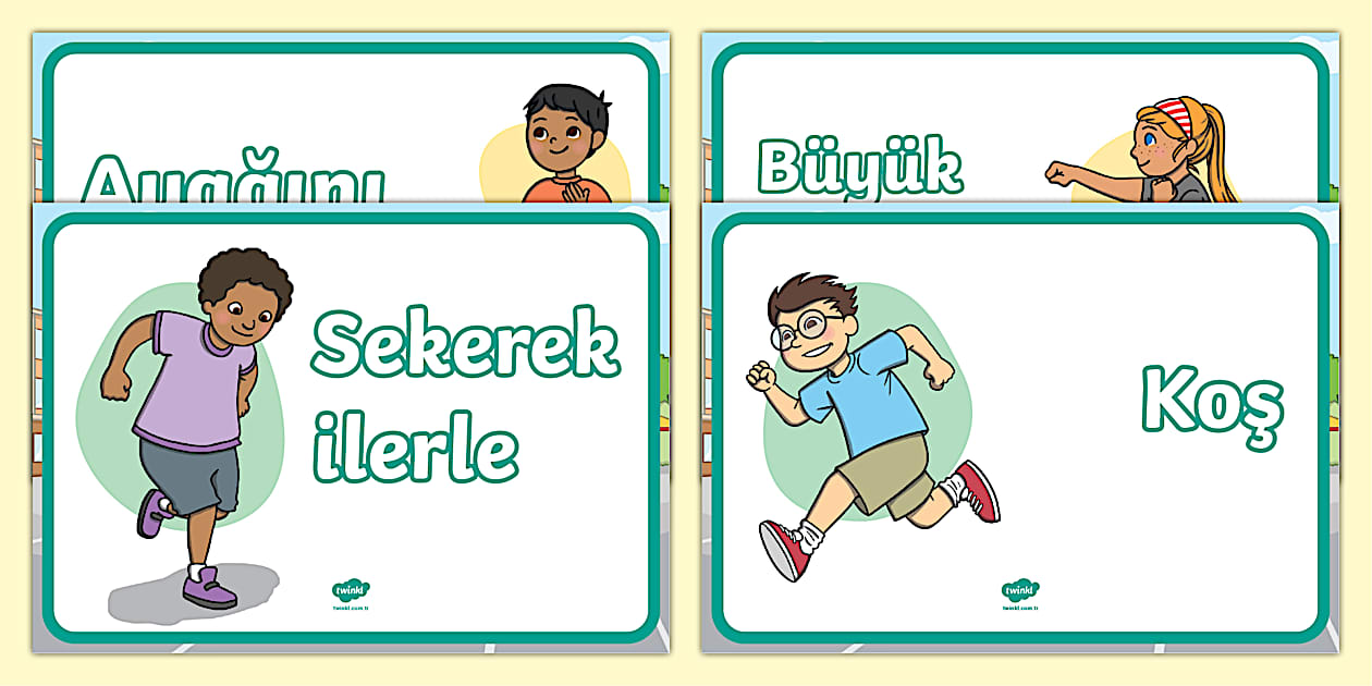 Kaba Motor Becerileri Geliştirici Hareketler - Twinkl