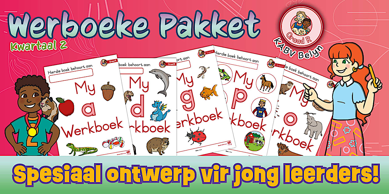 Graad R Klanke Kwartaal 2 - Werkboeke Pakket (In Lyn met KABV)