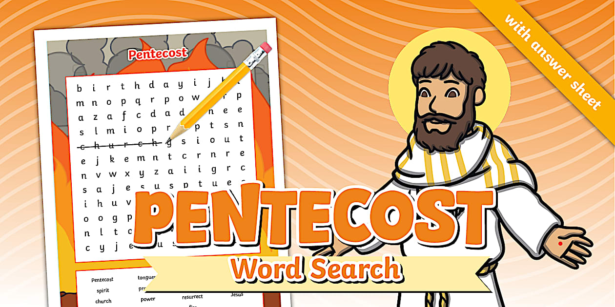 Pentecost Word Search