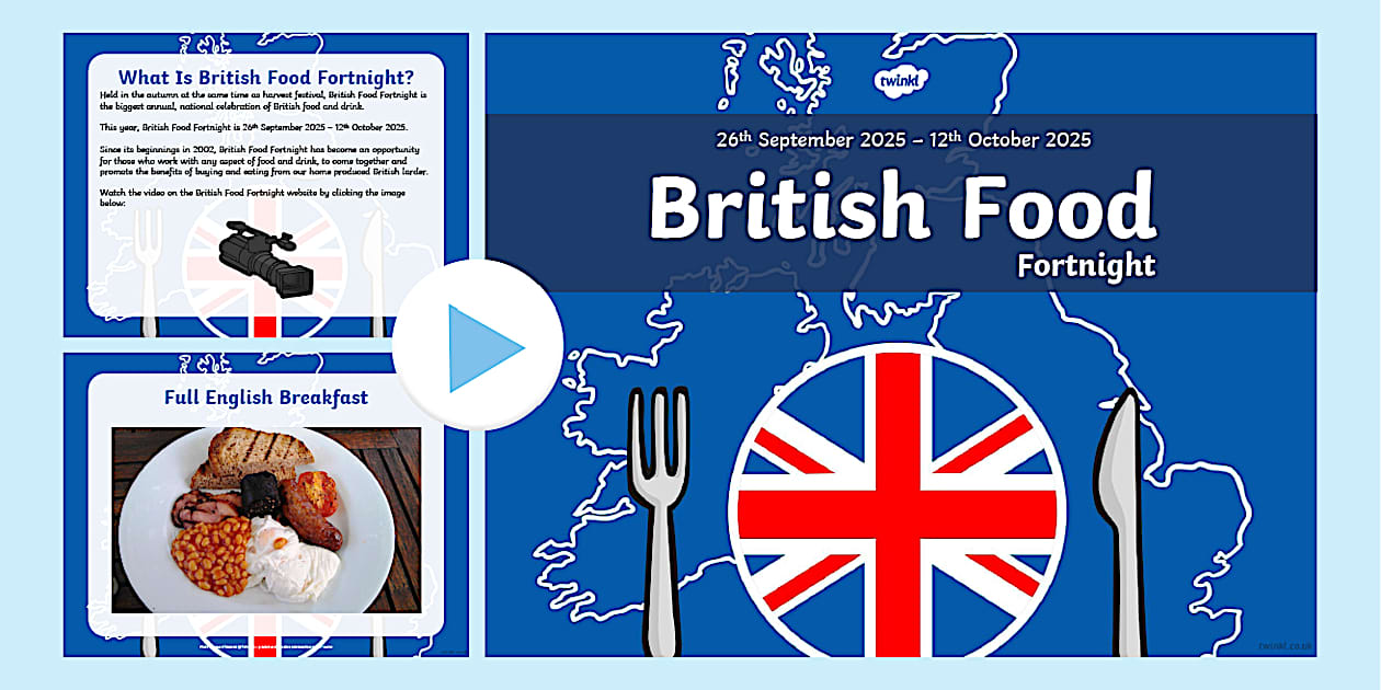 British Food Fortnight PowerPoint