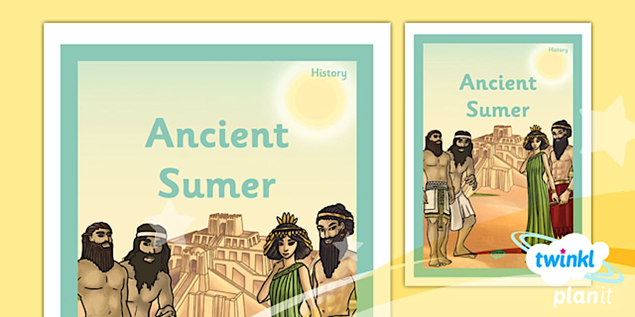 Editable History: Ancient Sumer UKS2 Unit Book Cover