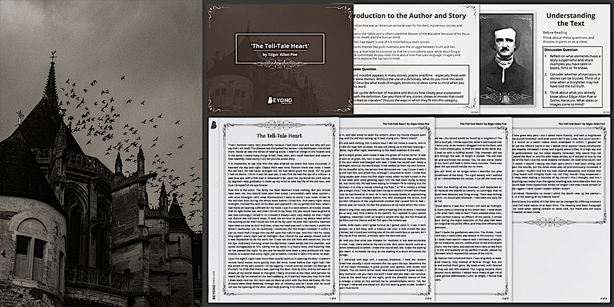 Analysis Presentation: 'The Tell-Tale Heart' Edgar Allan Poe