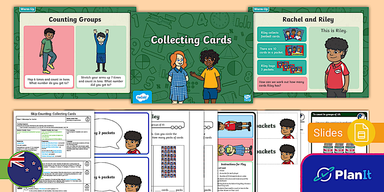 * NEW * Skip Count Forward and Backwards in Groups of 10 to 100 (Collecting