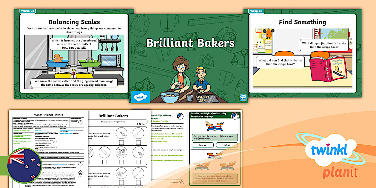 Level 1 Mass: Describe the Weight of Objects Using Comparative Language ...