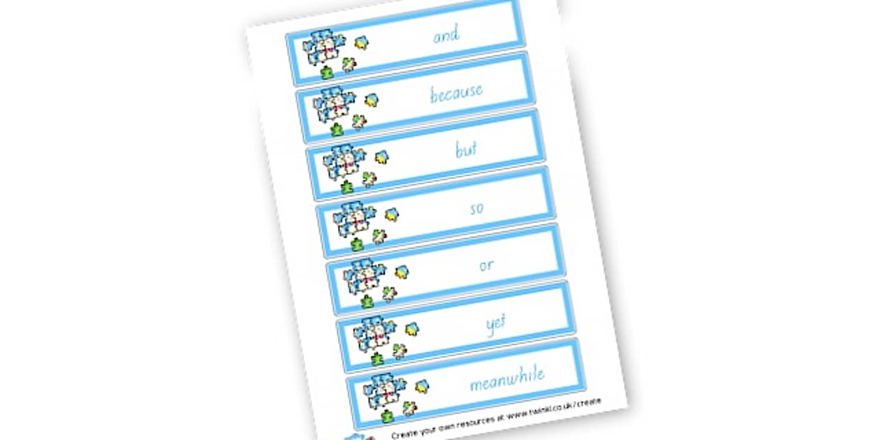 Connectives Flashcards - Teaching Resources (teacher made)