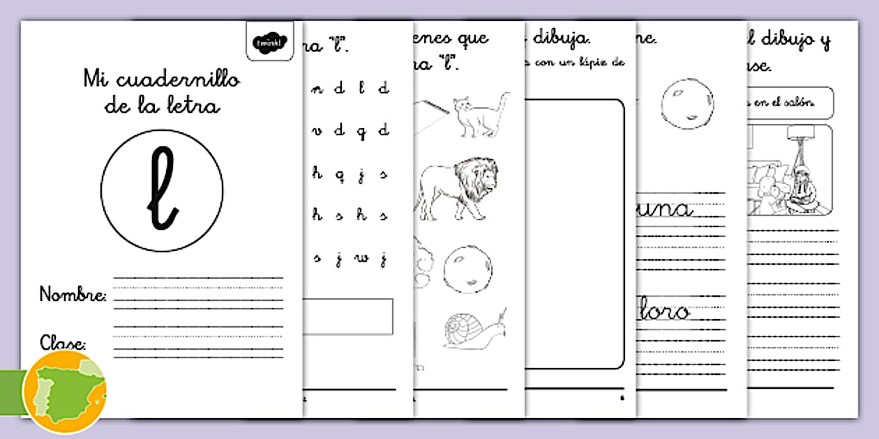 Cuadernillo de lecto: La L