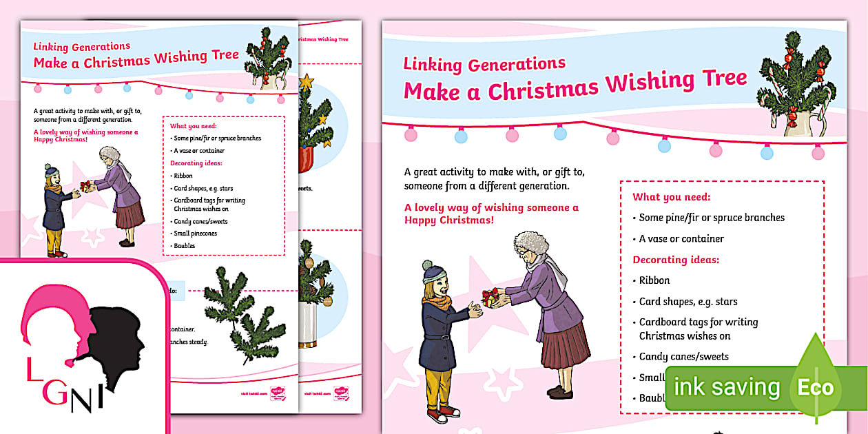 FREE! - Linking Generations – Make a Christmas Wishing Tree