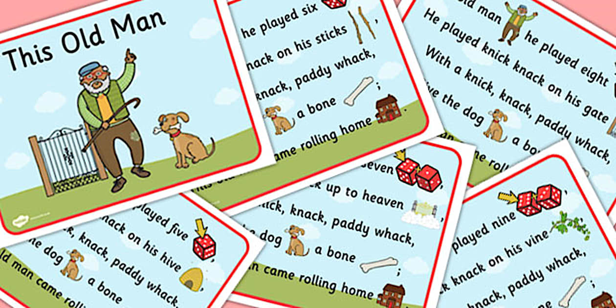 This Old Man Nursery Song