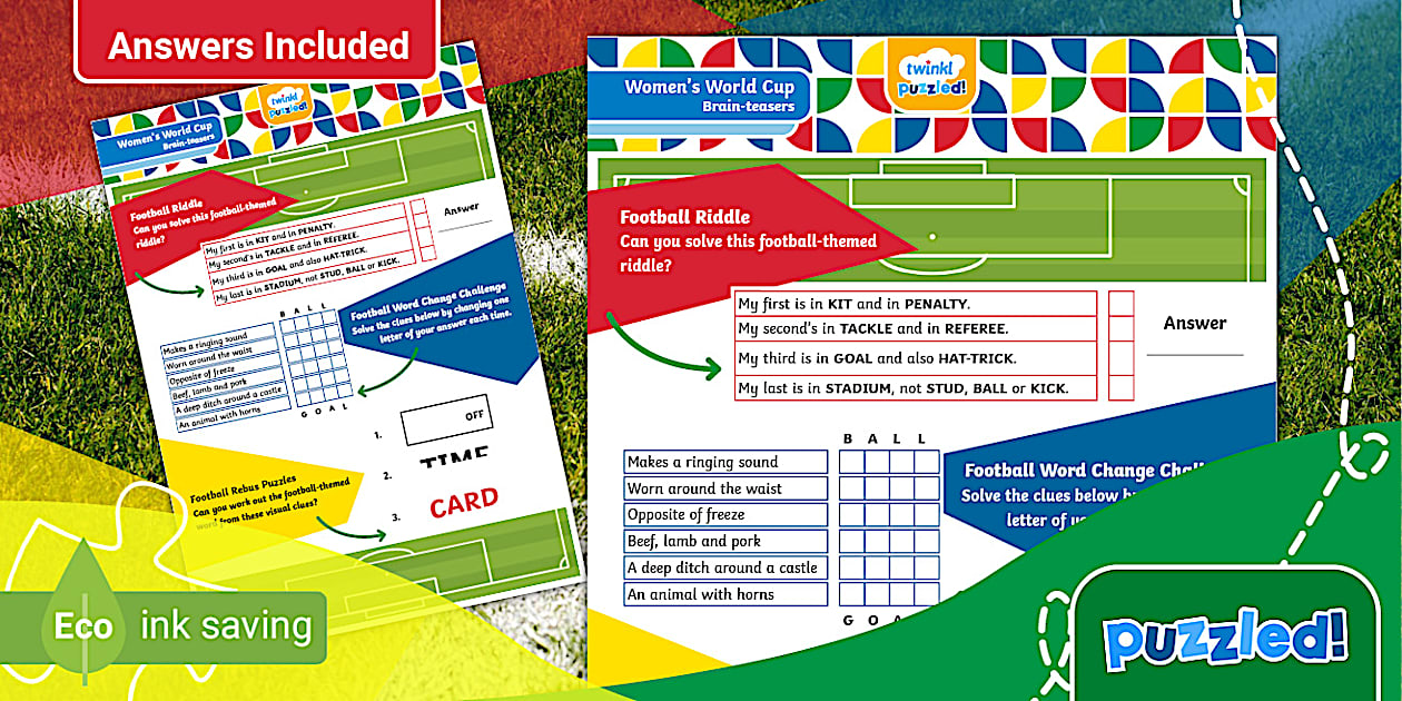 World Cup Teasers, Football Brain Teasers | Football Teasers