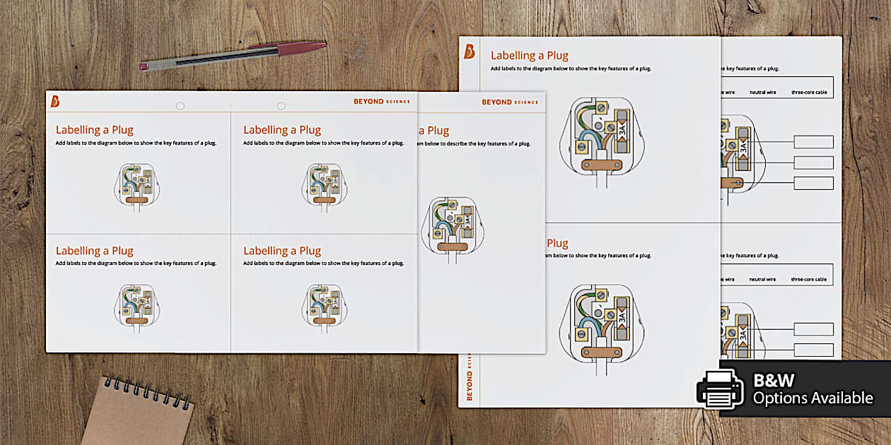 Labelling a Plug | GCSE Physics | Beyond (teacher made)
