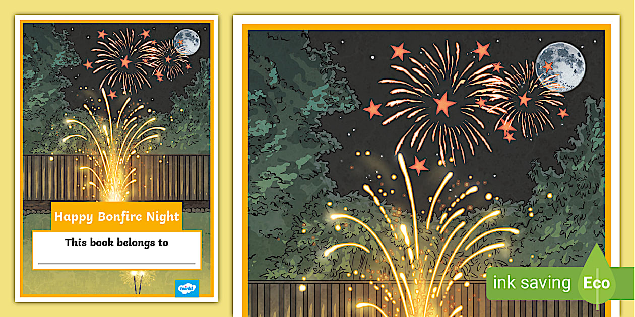 Bonfire Night Book Cover | Bonfire Night Event| Twinkl Books