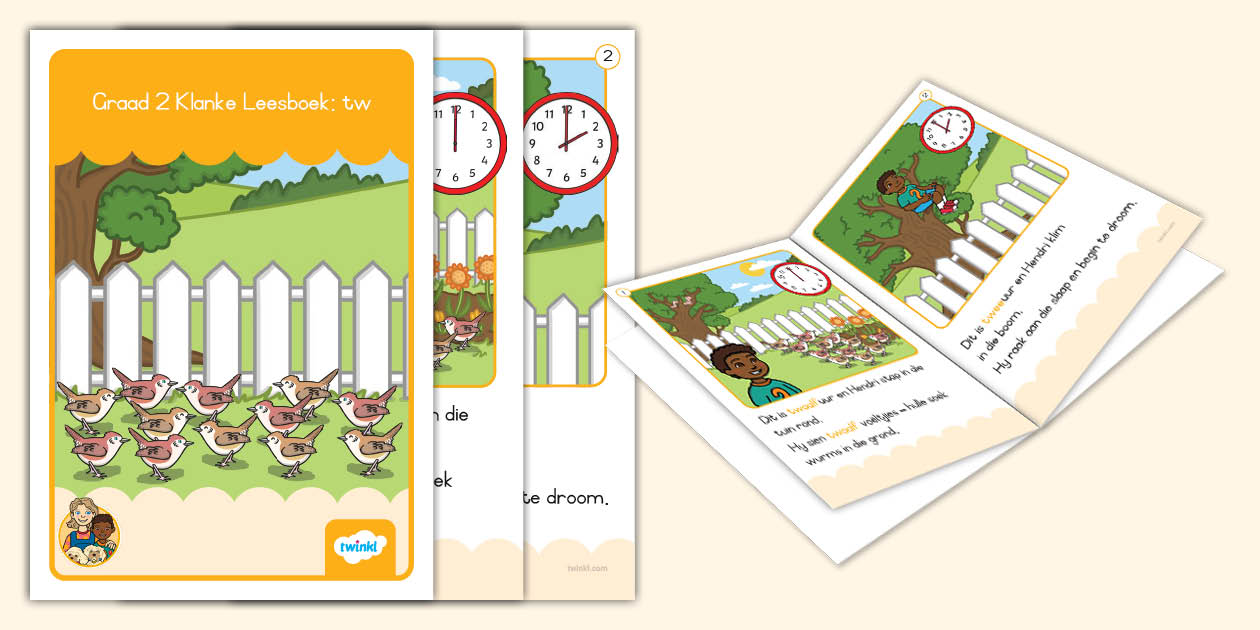 Graad 2 Klanke Leesboek Tw Teacher Made Twinkl