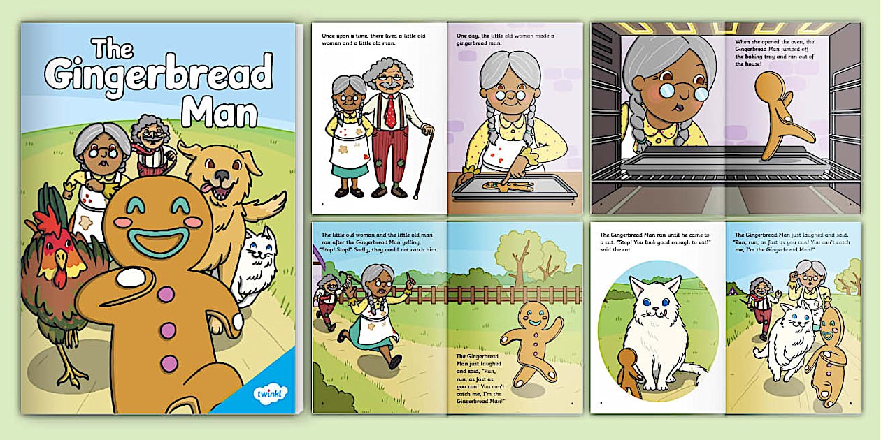The Gingerbread Man e-Book | Primary Resource - Twinkl